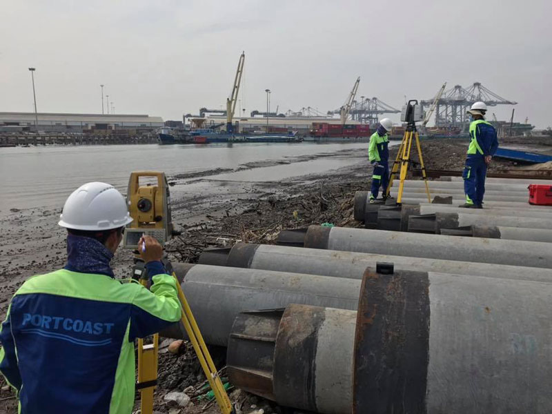 Field survey at Cai Mep General Port | PORTCOAST | Vietnam Port Consultants